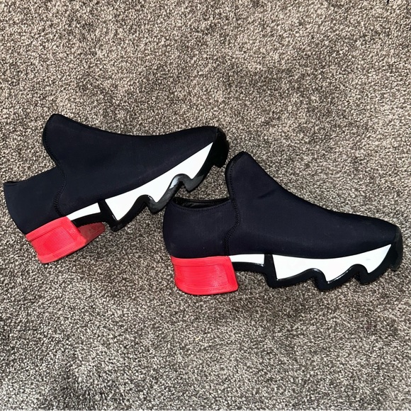 IRI NYC | Shoes | Wes I Black Red Low Top Sneaker | Poshmark
